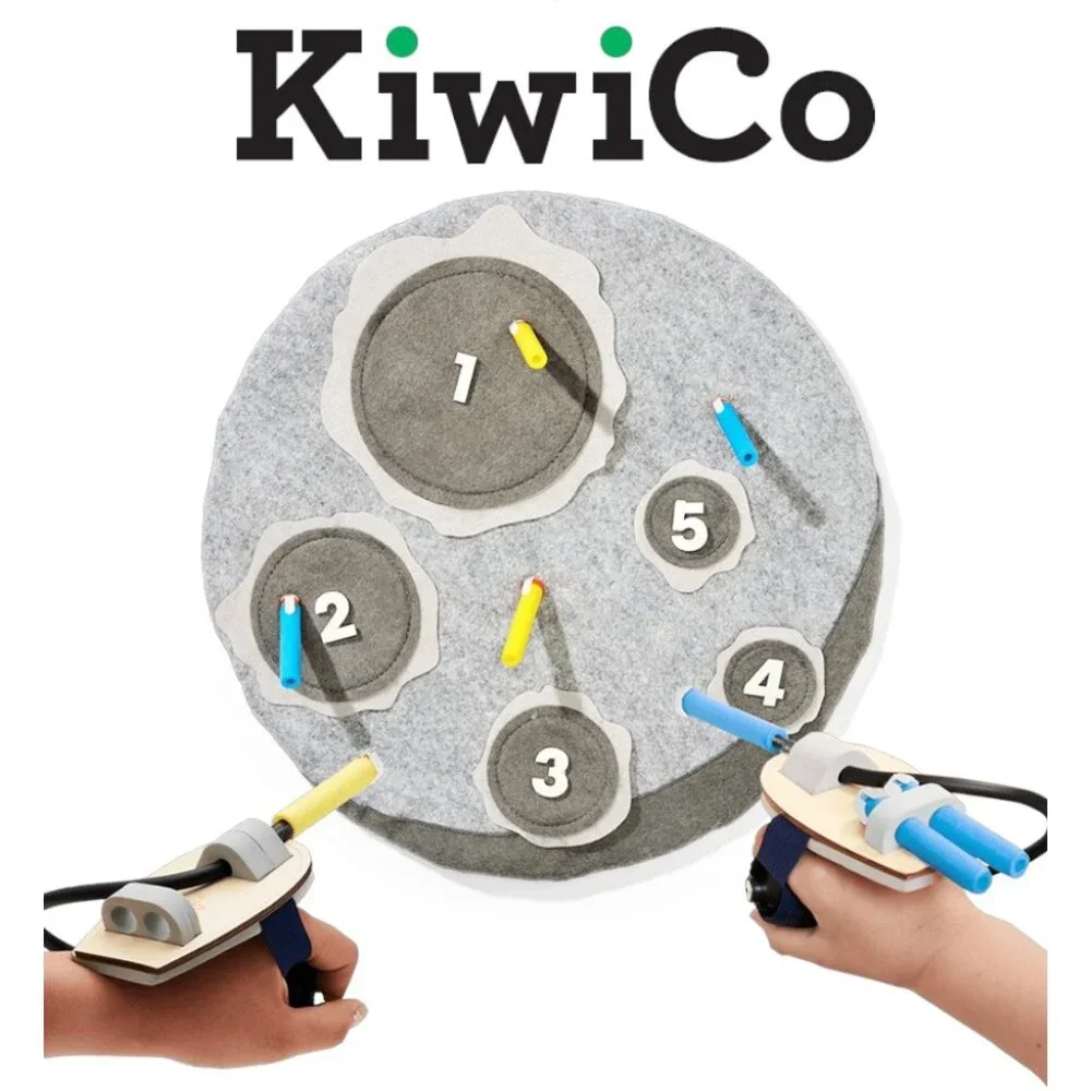 Kiwico | Toys | New Kiwico Kiwi Co Moon Darts Nerf Science Kit Stem Diy ...